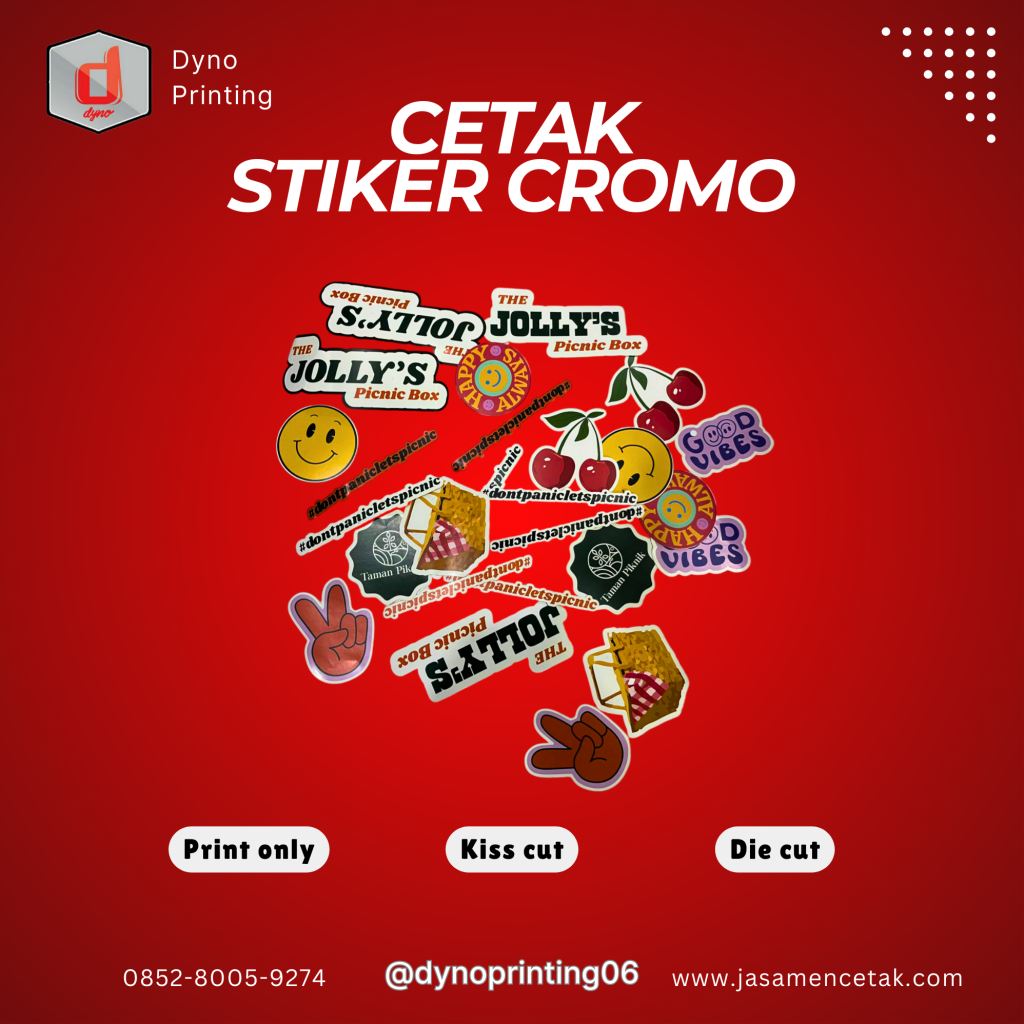 Stiker Cromo - Digital Printing