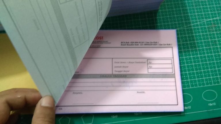 Cetak Nota - Digital Printing