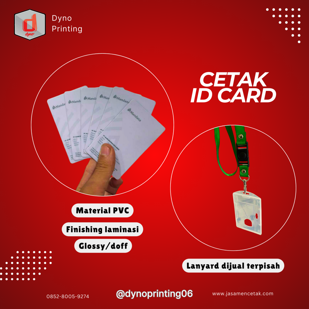 Cetak ID Card - Digital Printing