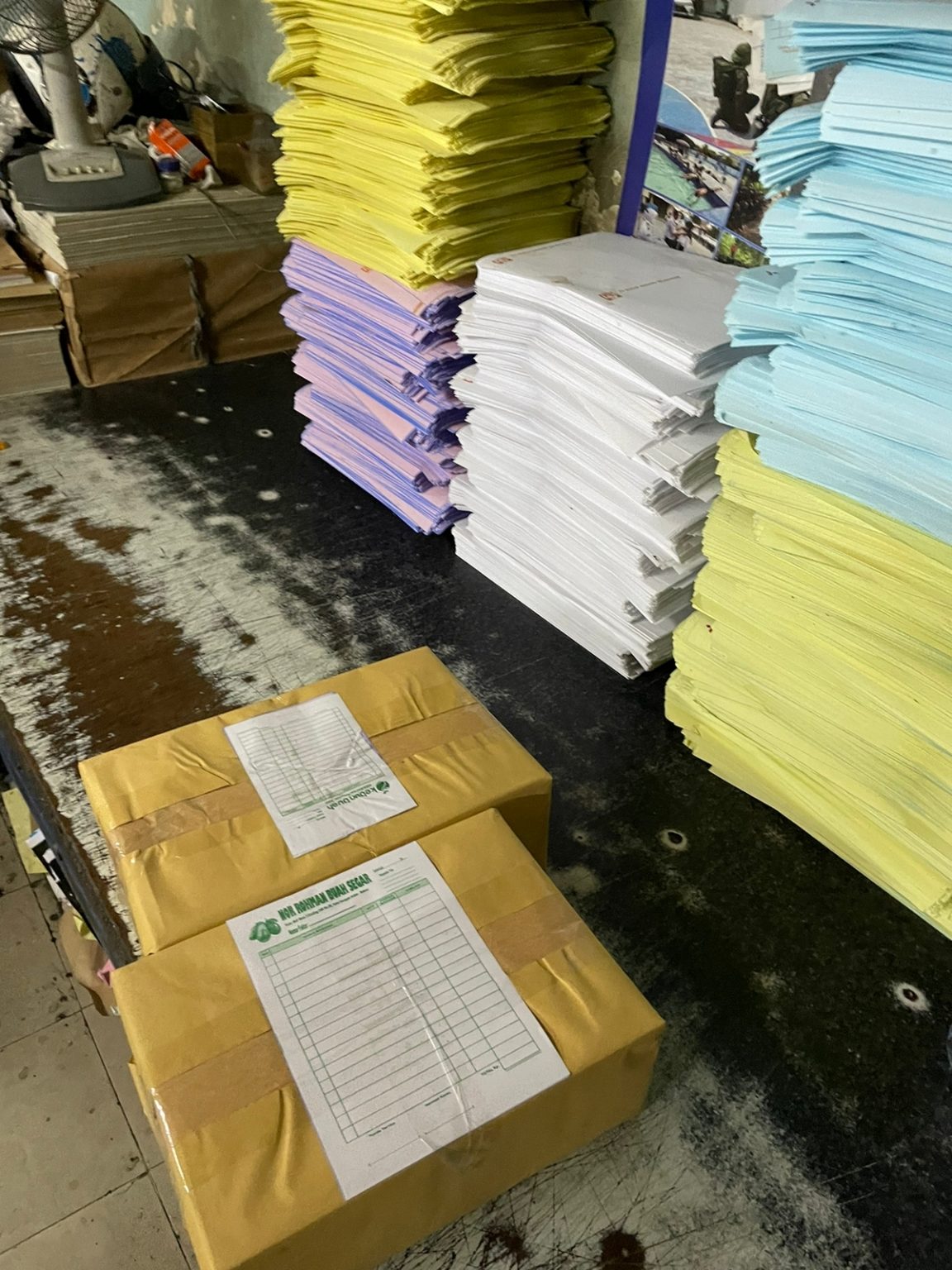 Macam dan Jenis Ukuran Kertas Nota Yang Sering Digunakan