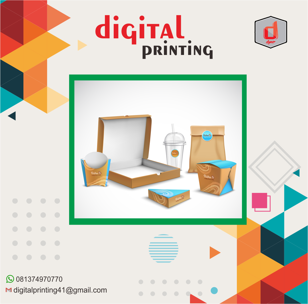 Tempat buat box makanan atau food pail custom di jakarta