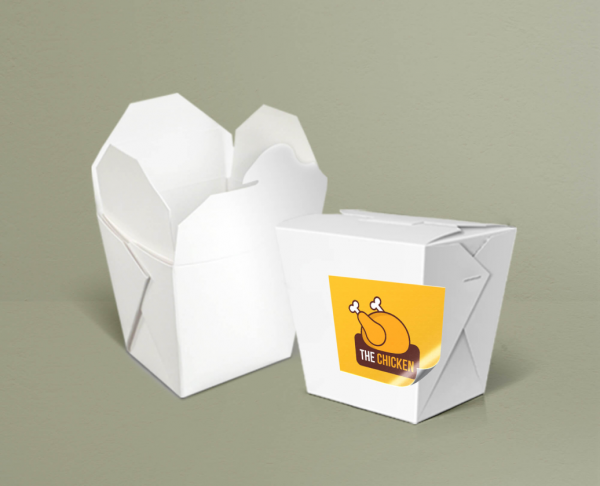 Custom Food Pail atau Rice Box Terdekat - Digital Printing