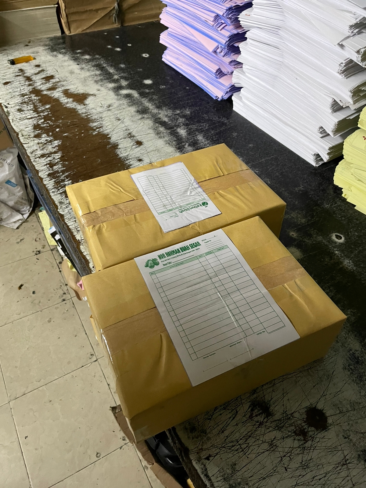 3 Contoh Nota Kosong Terbaru - Digital Printing